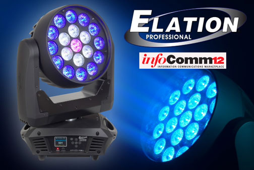 Elation Professional Video & Control Solutions At InfoComm12