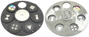 ROTATING GOBO WHEEL ASSEMBLY FOR PROTEUS